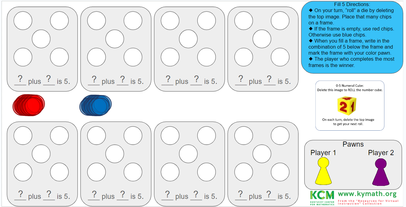 Structuring Within 5, 10 and 20 - Kentucky Center for Mathematics